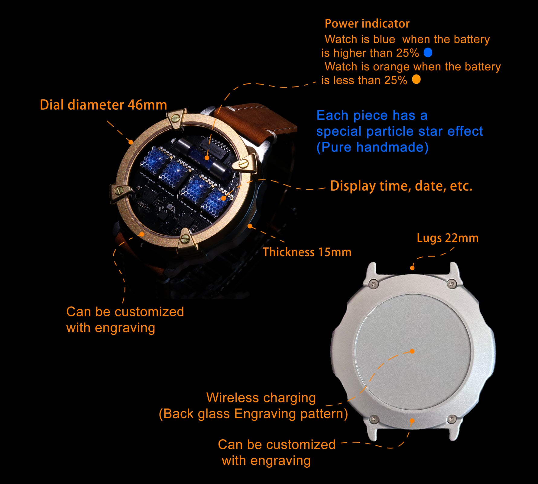 MXGZS-Nixie watch